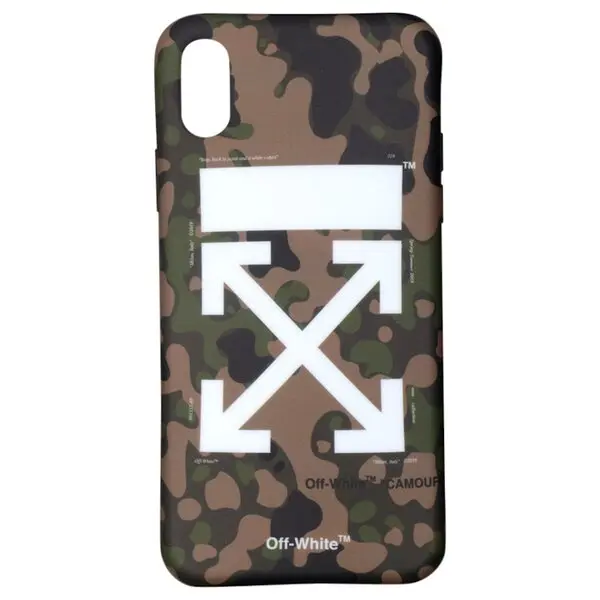 Off-White Off Off Uflage Iphone X Case - Camo/white