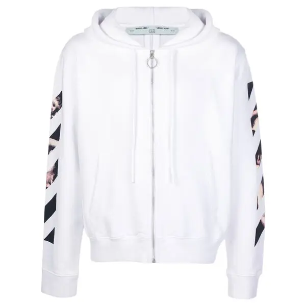 Off-White Caravaggio Arrows Zip-up Hoodie
