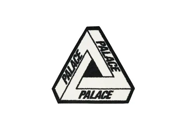PALACE Triferg Floor Mat - Black/white