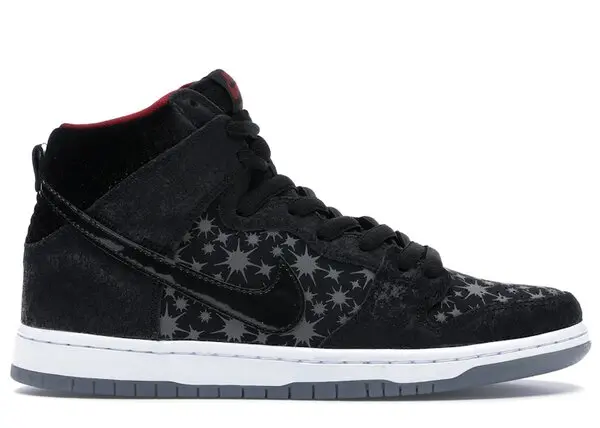 Nike Dunk High Brooklyn Projects Paparazzi - Black/valient Red