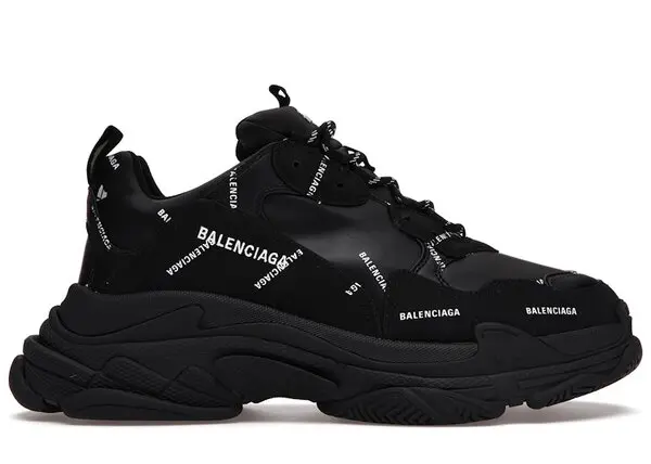 Balenciaga Triple S Allover Logo Sneakers