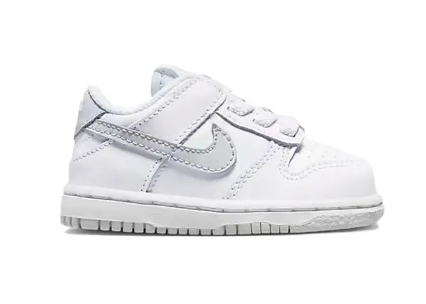 Nike Dunk Low Sneakers - White/white/pure Platinum