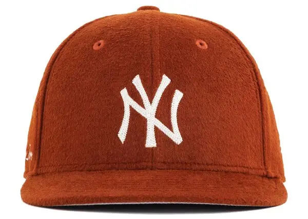 Aimé Leon Dore X New Era Moleskin Yankees Cap - Orange