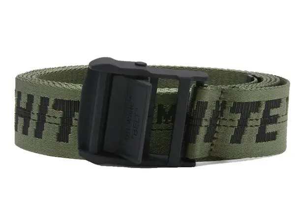 Off-White Classic Industrial Belt - Green/black
