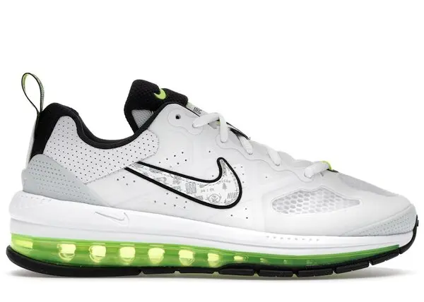 Nike Air Max Genome Logo Pack Sneakers - White/black/neon