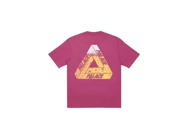 PALACE Trilager T-shirt - Wine