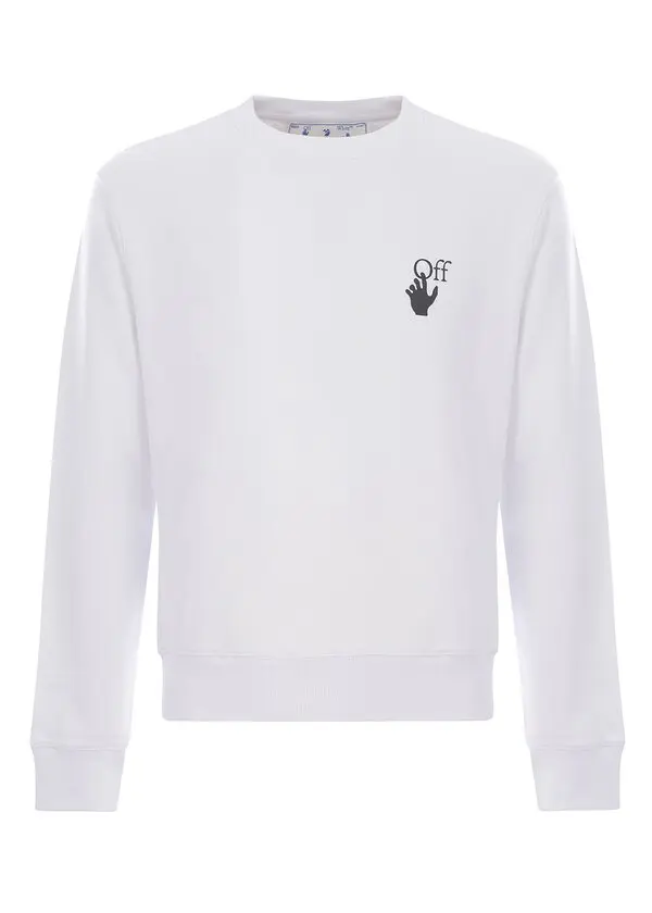 Off-White Arrows Crewneck Sweatshirt - White