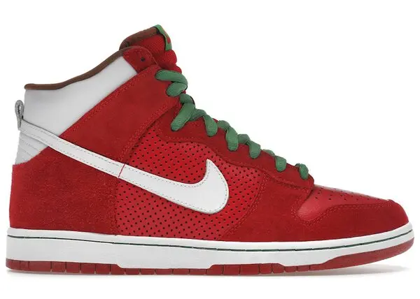 Nike Dunk High Sneakers - Sport Red/white