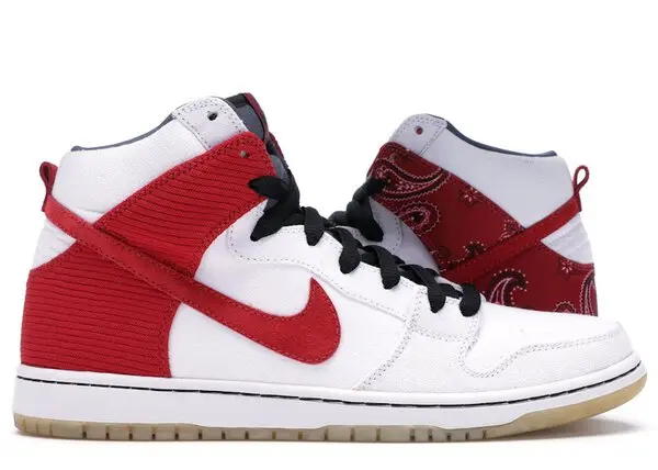 Nike Dunk High Cheech & Chong Sneakers - White/varsity Red/mdm Dnm