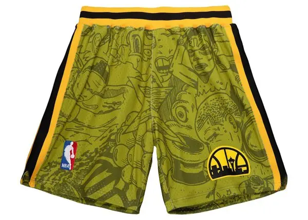 HEBRU BRANTLEY X Mitchell & Ness Seattle Sonics Shorts - Green