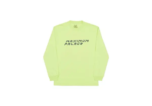 PALACE Triflect Longsleeve Shirt - Fluro Yellow