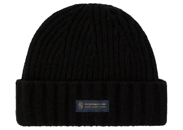 Aimé Leon Dore X Porsche 356 Cashmere Beanie - Black