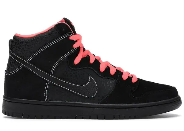 Nike Dunk High Safari Sneakers - Black/atomic Red