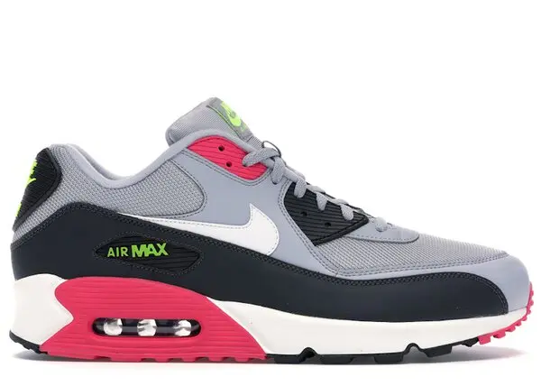 Nike Air Max 90 - Wolf Grey/rush Pink/volt