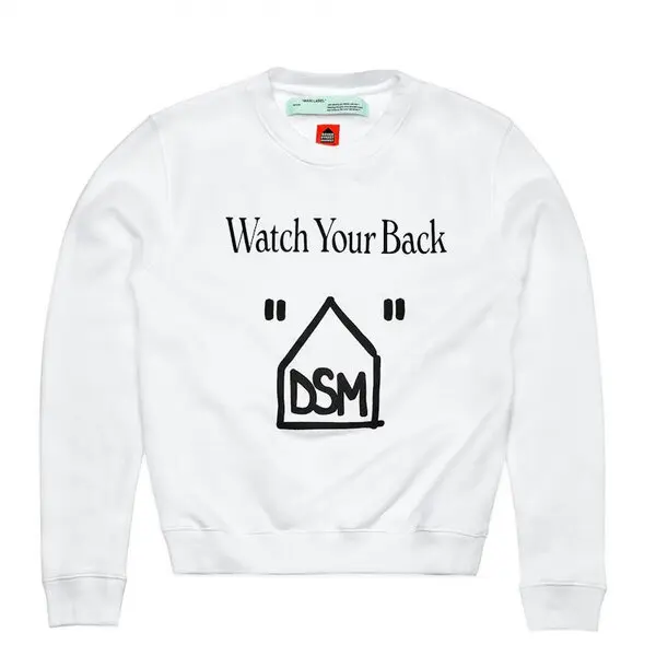 Off-White Off Dsm Crewneck Sweatshirt - White