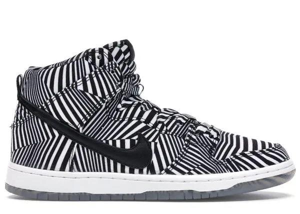 Nike Dunk High Concept Carin Sneakers - White/black