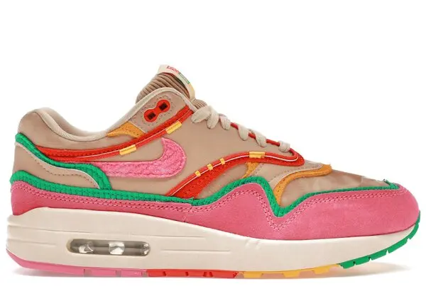 Nike Max 1 Familia Sneakers - Hemp/pinksicle/sanddrift
