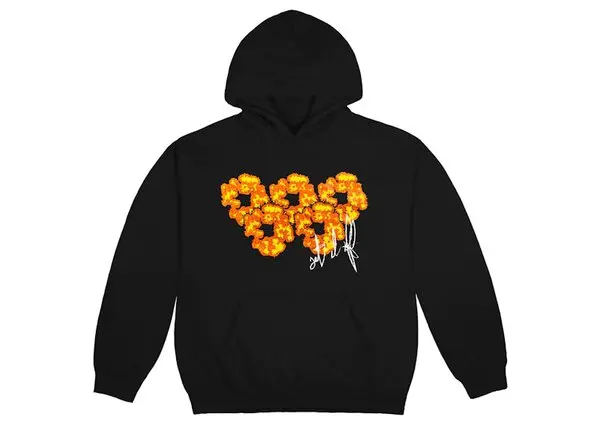 DENIM TEARS X Offset Hoodie - Black