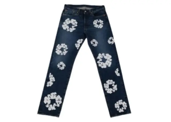 DENIM TEARS X Levi's Cotton Wreath Jean