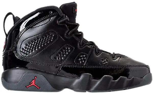 JORDAN 9 Retro Bred Patent - Black/university Red/anthracite