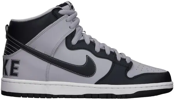 Nike Dunk High Georgetown Hoyas Sneakers - Dark Obsidian/wolf Grey