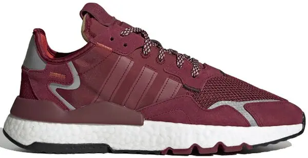 Adidas Nite Jogger 3m Sneakers - Collegiate Burgundy/cloud White