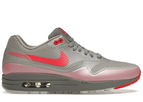 Nike Air Max 1 Hyperfuse Premium - Medium Grey/solar Red/neutral Grey