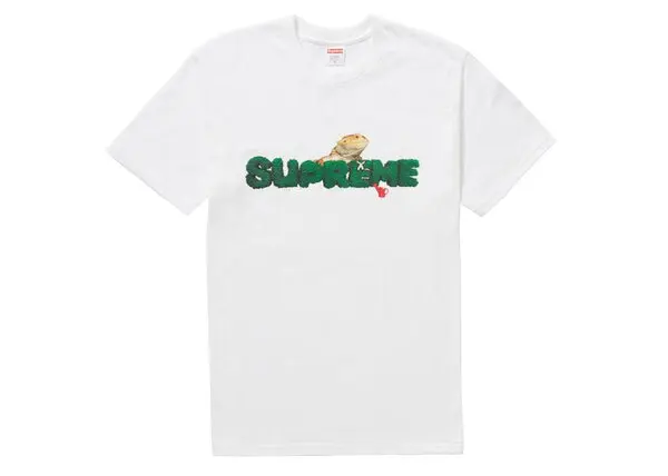 Supreme Lizard Tee Shirt - White