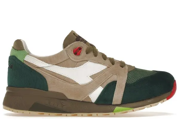 DIADORA N9000 Italy Turnip Topsin - Double Cream/green