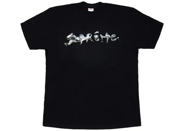 Supreme Liquid Tee Shirt - Black