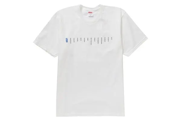 Supreme Location Tee - White