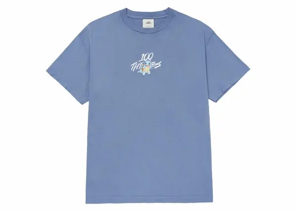100 THIEVES X Pokémon Squirtle Core T-shirt