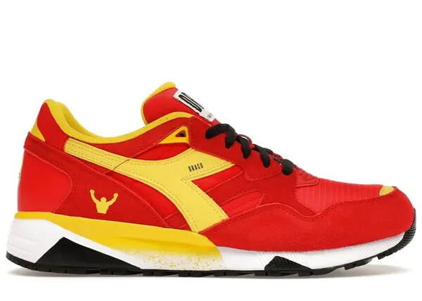 DIADORA N9002 Sneakers - Red/yellow