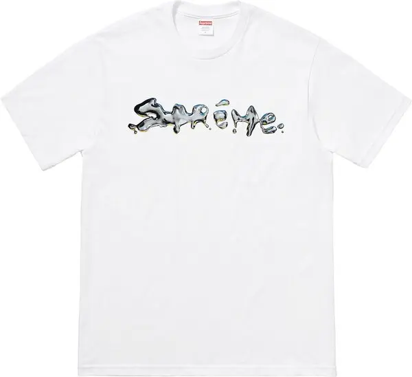 Supreme Liquid Tee Shirt - White