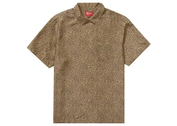 Supreme Leopard Silk Short Sleeve Shirt