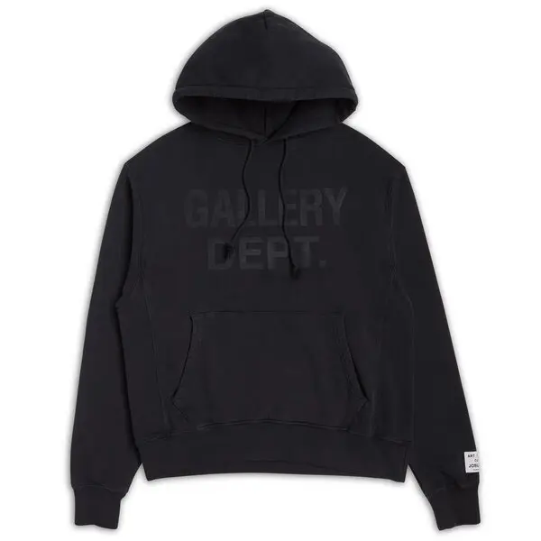 GALLERY DEPT. Centered Logo Hoodie - Black