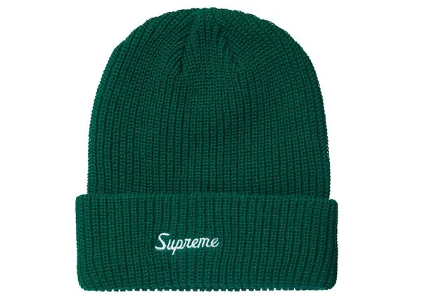 Supreme Loose Gauge Beanie - Green