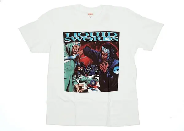Supreme Liquid Swords Tee Shirt - White