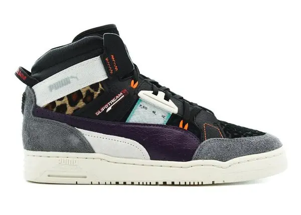 PUMA Slipstream Mid Sneakers - Black/castlerock/sweet Grape