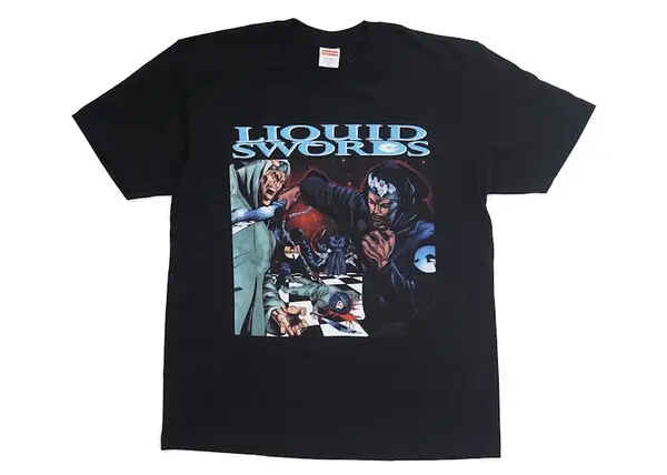 Supreme Liquid Swords Tee Shirt - Black