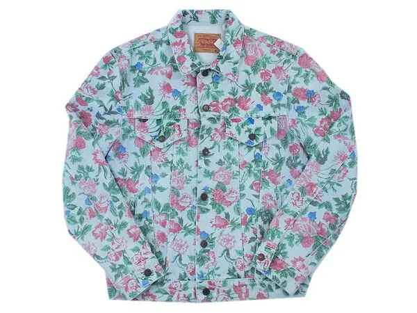 Supreme Levis Roses Trucker Jacket