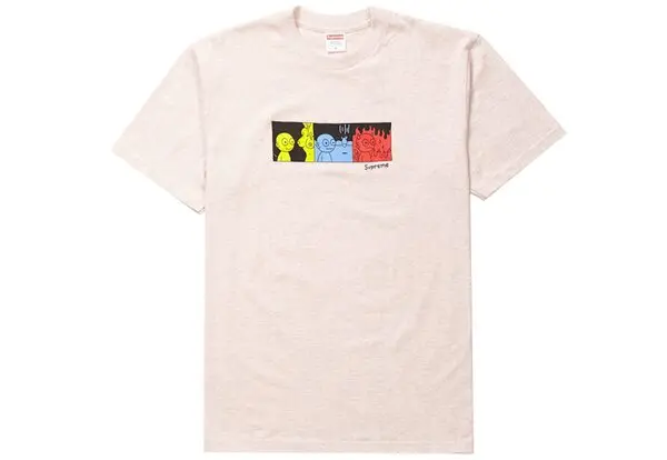 Supreme Life Tee Shirt - Heather Light Pink