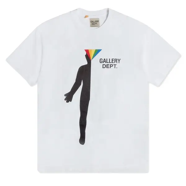 GALLERY DEPT. Prism Short Sleeve T-shirt - White