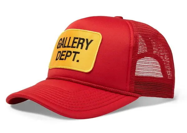 GALLERY DEPT. Souvenir Trucker Hat - Red