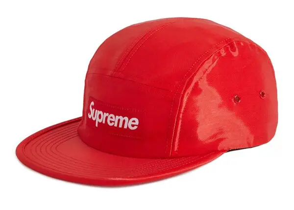 Supreme Liquid Silk Camp Cap - Red