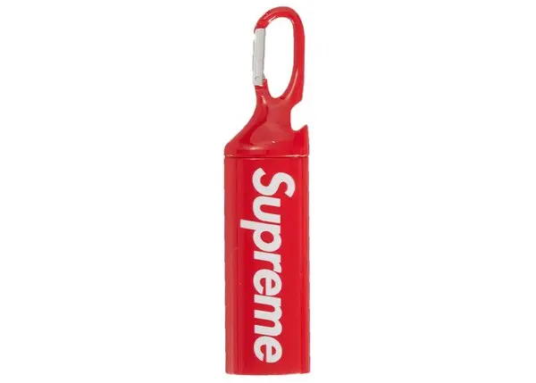Supreme Lighter Case Carabiner - Red
