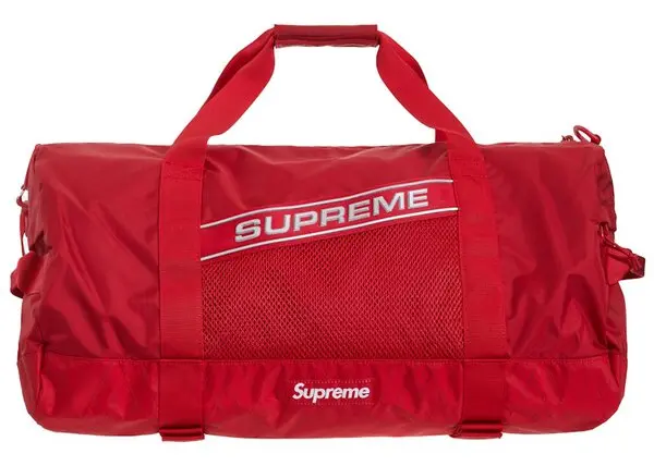 Supreme Logo Duffle Bag - Red
