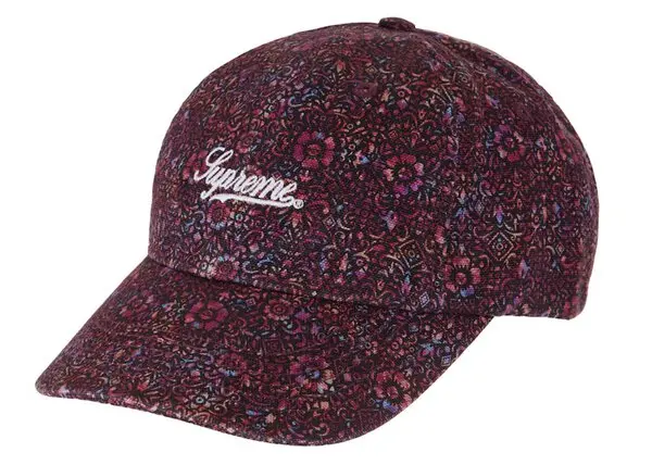 Supreme Liberty Floral 6-panel Cap - Pink