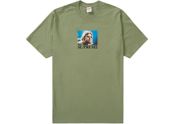 Supreme Kurt Cobain Tee Shirt - Light Olive