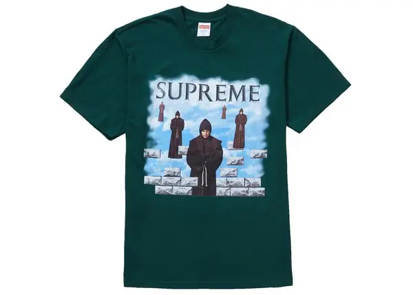 Supreme Levitation Tee Shirt - Dark Green